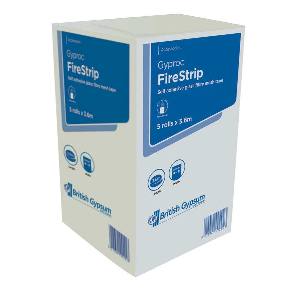 British Gypsum Gyproc FireStrip 3600mm Box of 5