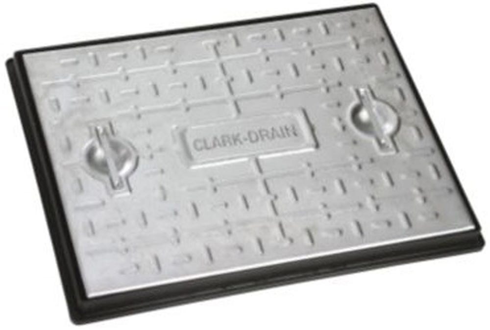 600mm x 450mm 5T Steel Solid Top Manhole Cover Frame