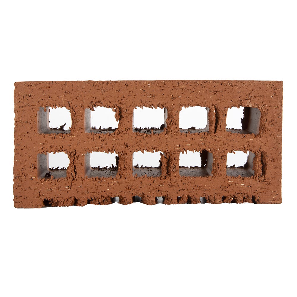 Engineering Brick Class B Smooth Red Perforated