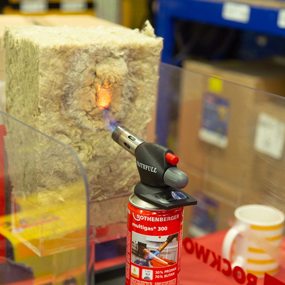 100mm Rockwool Thermal Insulation Cavity Batt 1200mm x 455mm (3.28m²)