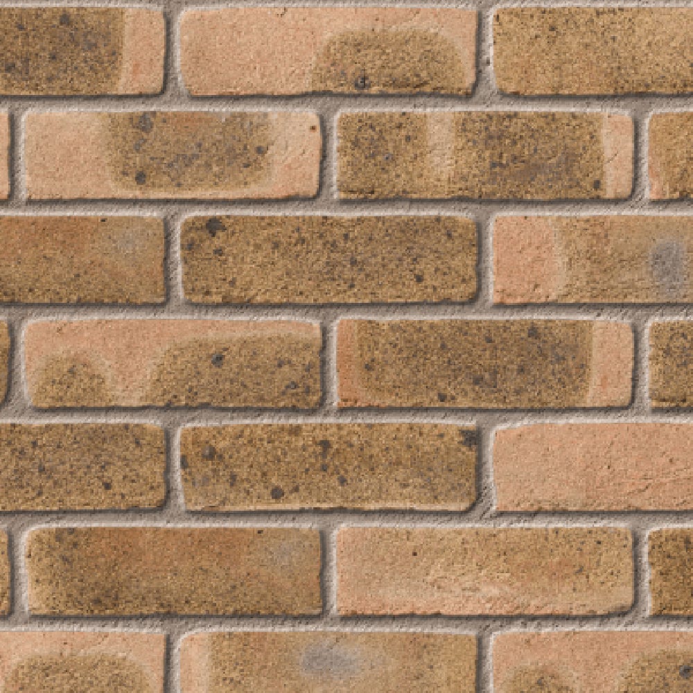Ibstock Coleridge Yellow Multi Stock Facing Brick Pack of 500