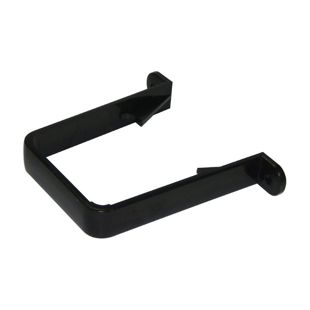65mm FloPlast Square Downpipe Bracket Black