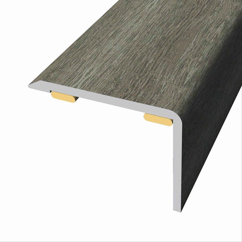 Laminate Stickdown Threshold Stair Nosing San Diego Oak 2.7m