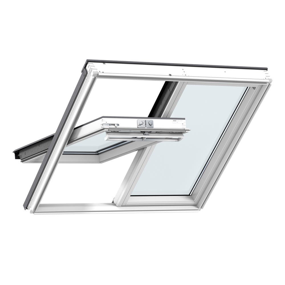 VELUX GGLS MMK08 2070 151 x 140cm 2-In-1 Manual Centre Pivot Roof Window