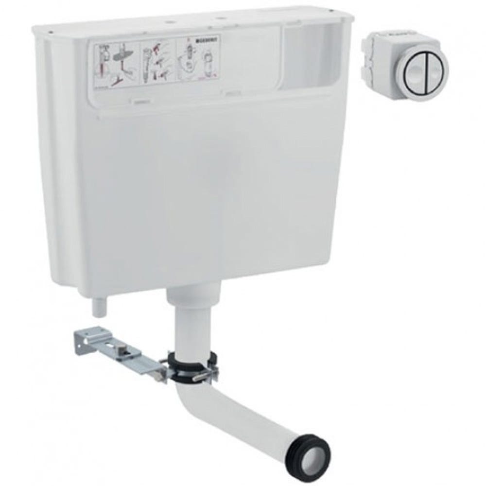 Geberit 109.724.21.2 Concealed Dual Flush Cistern