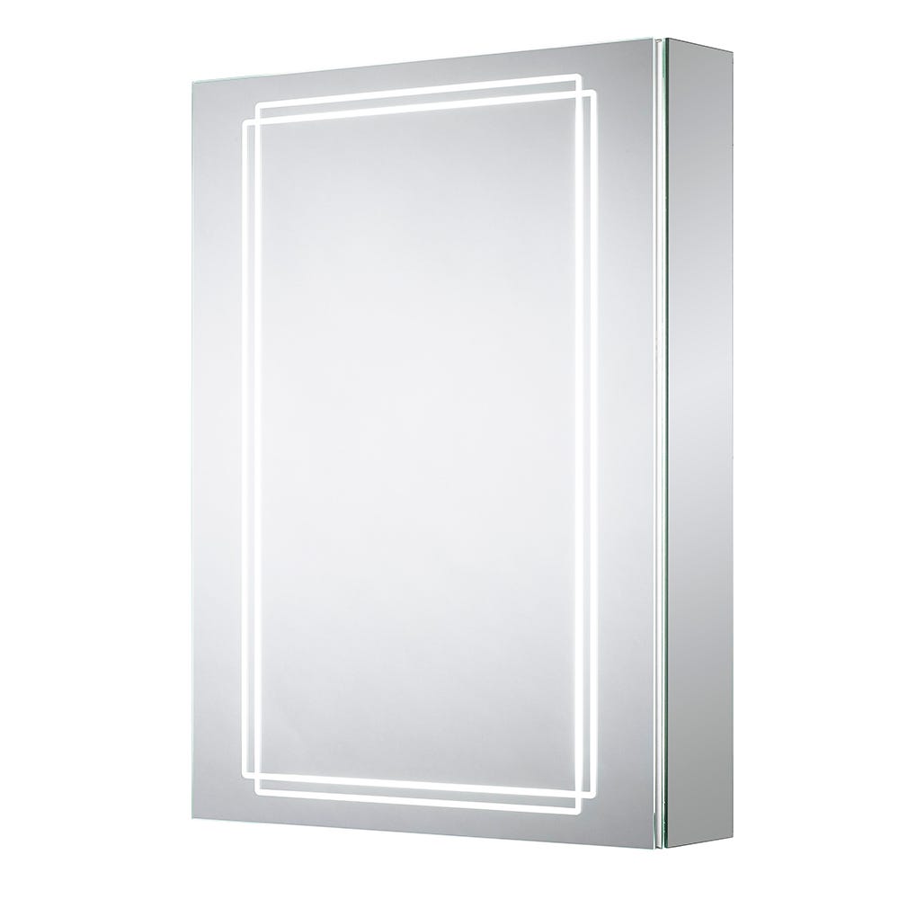 Sensio Harlow Single Door Illuminated Led Mirror Cabinet