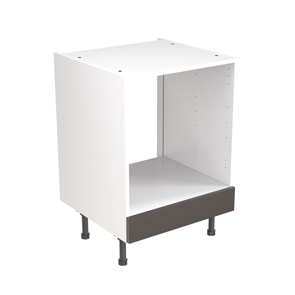 Slab Built Under Oven Housing Unit 600mm Gloss Graphite