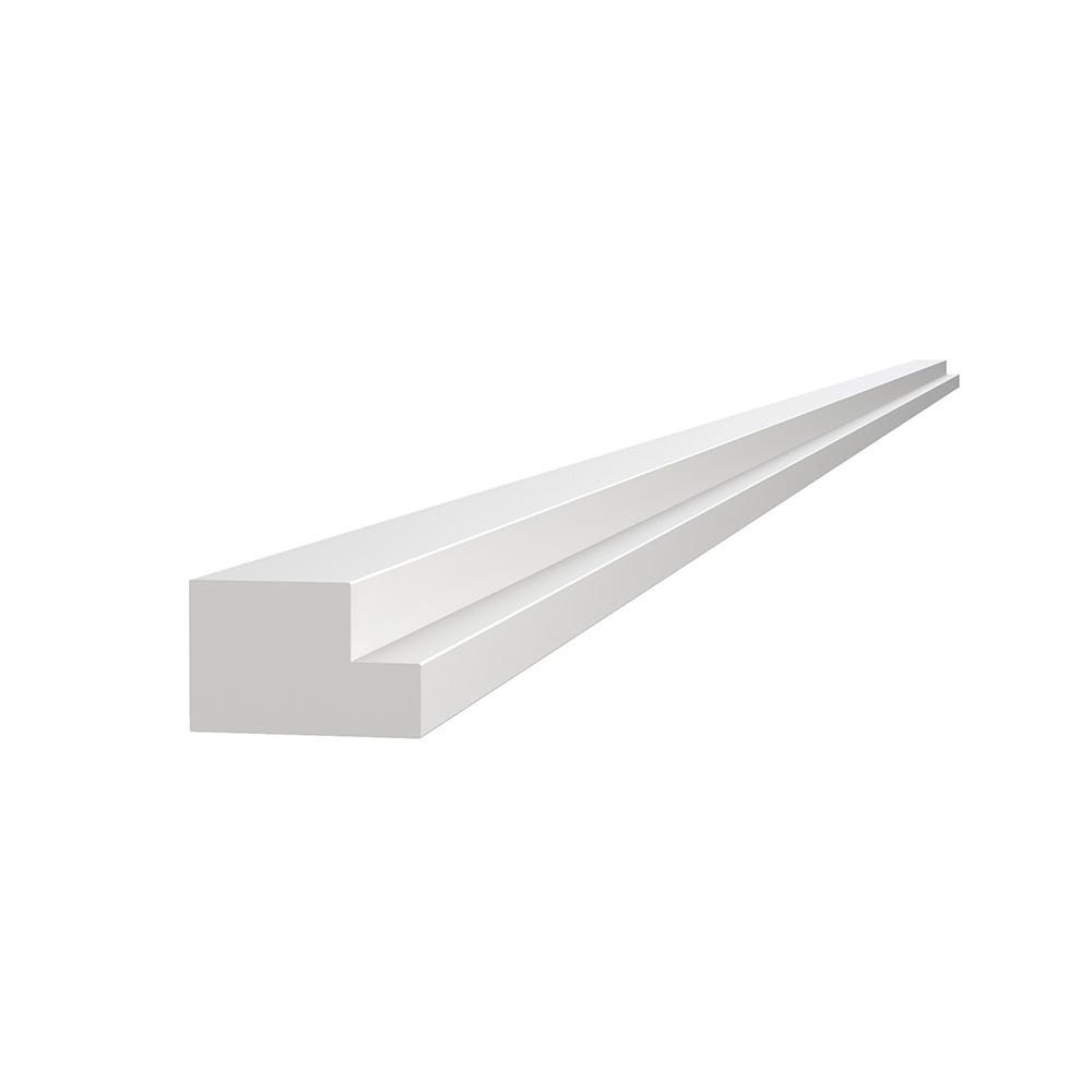 Value Multi-Rail Cornice/Pelmet 2745mm Matt White