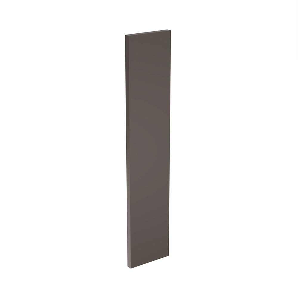 Slab Kitchen Filler Panel 715mm x 146mm Ultra Matt Graphite
