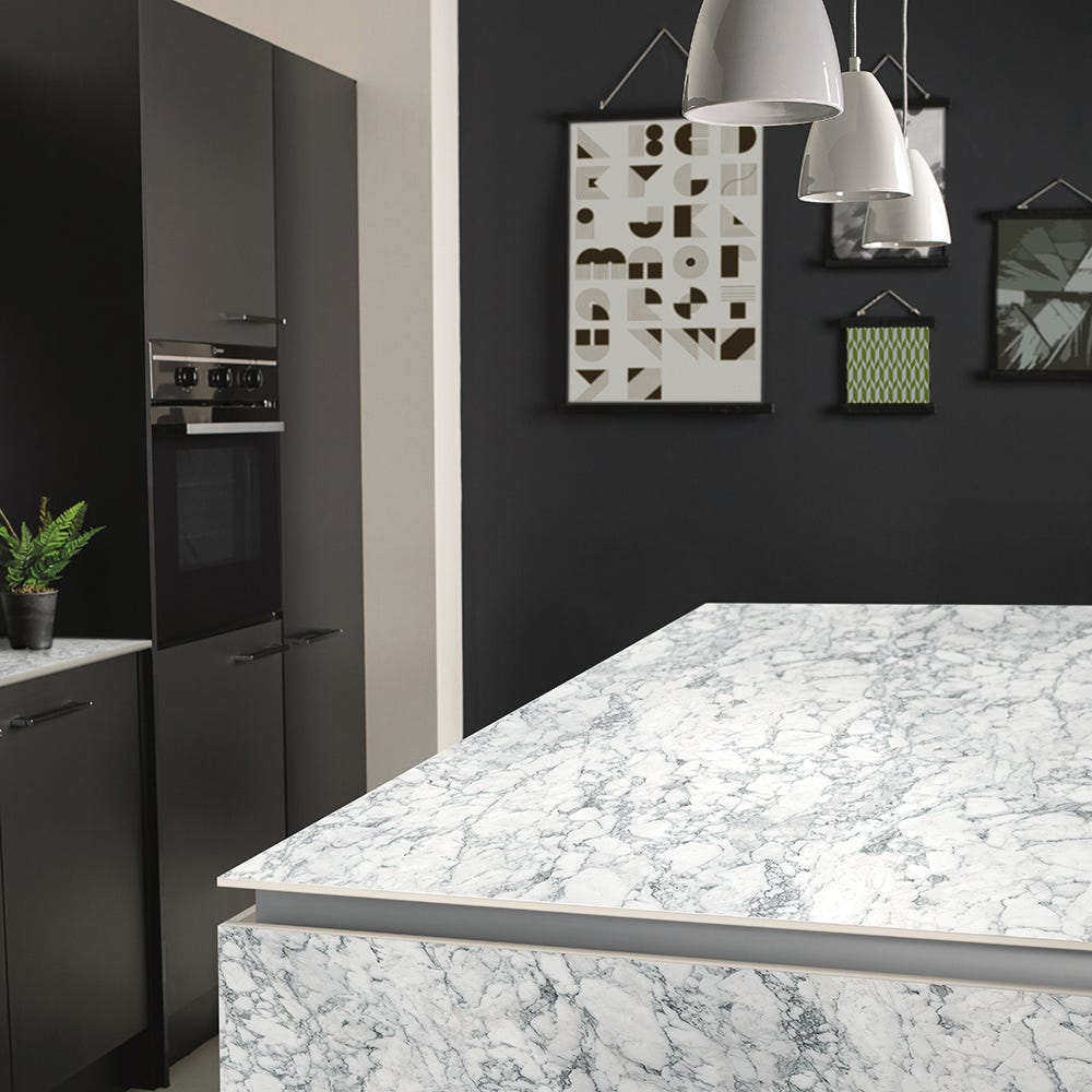 Zenith Torrano Marble 3050mm x 650mm x 12.5mm Compact Worktop