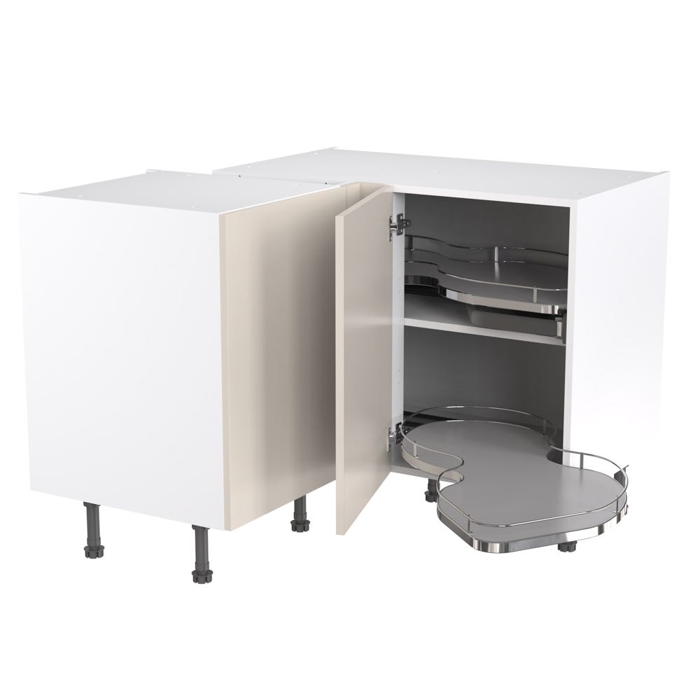 Slab Kitchen Blind Corner Base Unit 1000mm Right Hand Nuvola Pull-Out ...