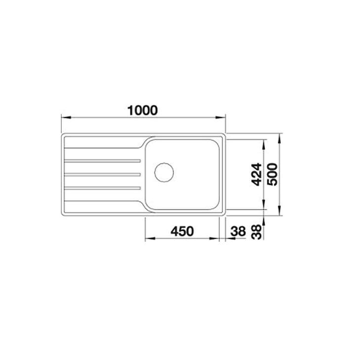 Blanco Lemis Xl6s Inset Sink And Max Tap Bundle