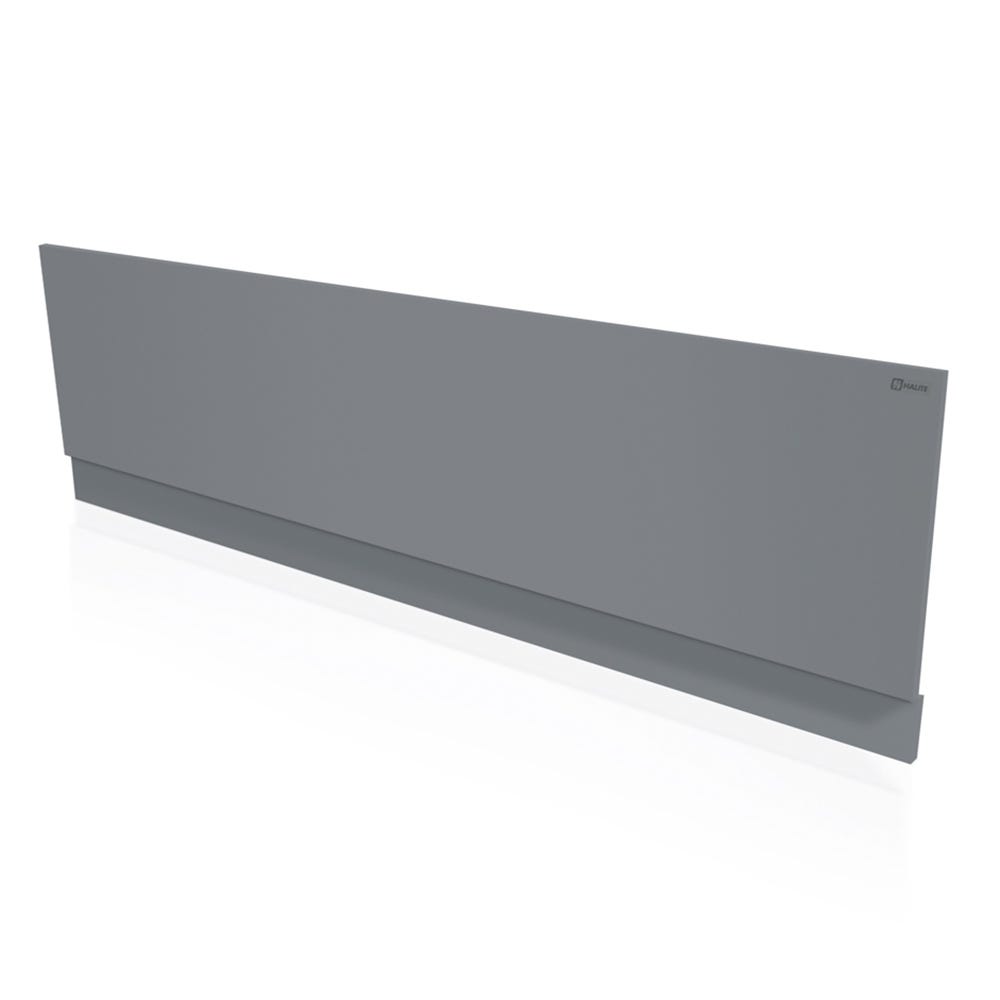 Arley Halite 1500mm Waterproof Front Bath Panel Grey Matt