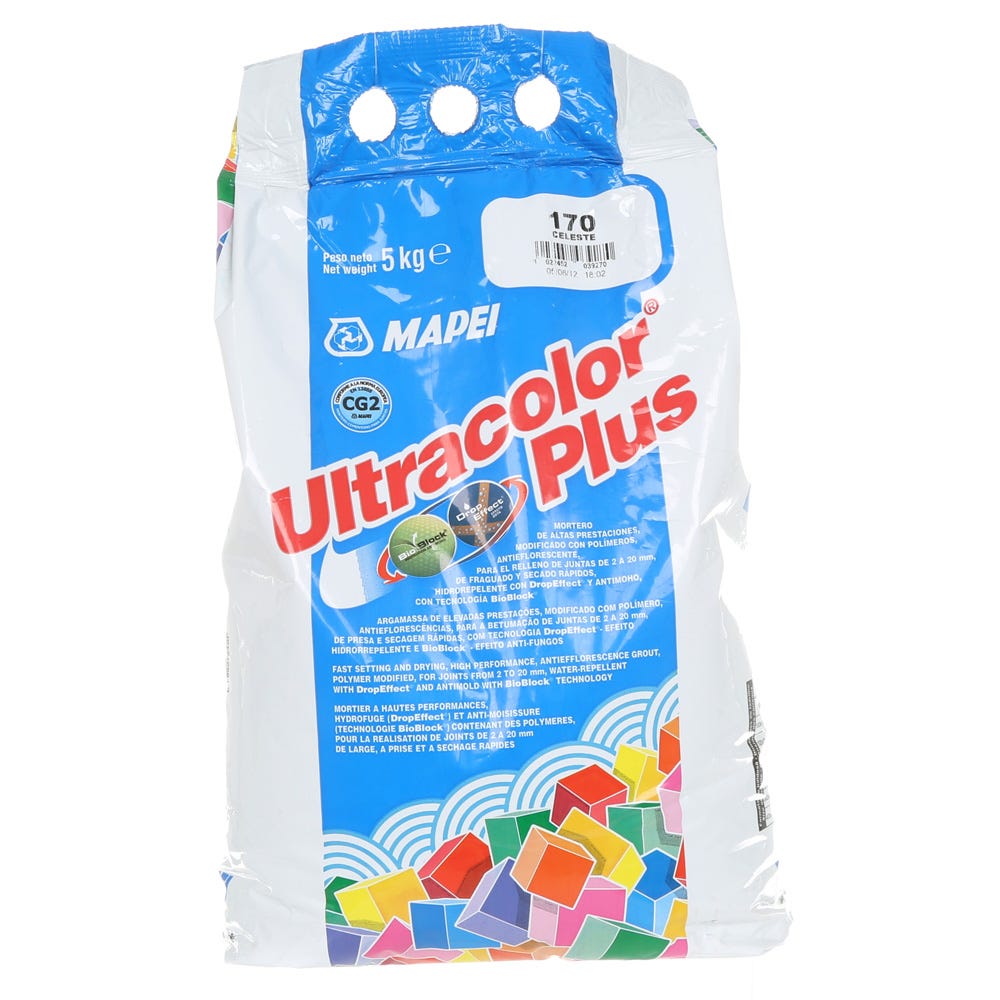 Mapei Ultracolor Plus Crocus Blue (170) Fast Set Water Repellent Tile ...