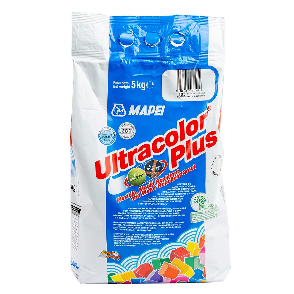 Mapei Ultracolor Plus Silver Grey (111) Fast Set Water Repellent Tile ...