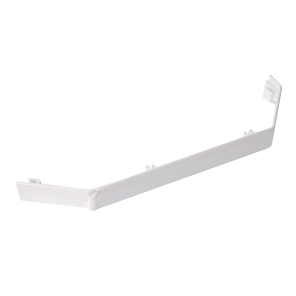 Dado Trunking Coupler Chamfered White