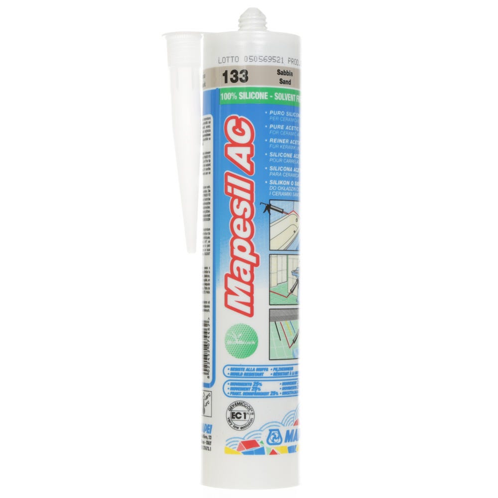 Mapei Mapesil AC Sand (133) Silicone Sealant 310ml