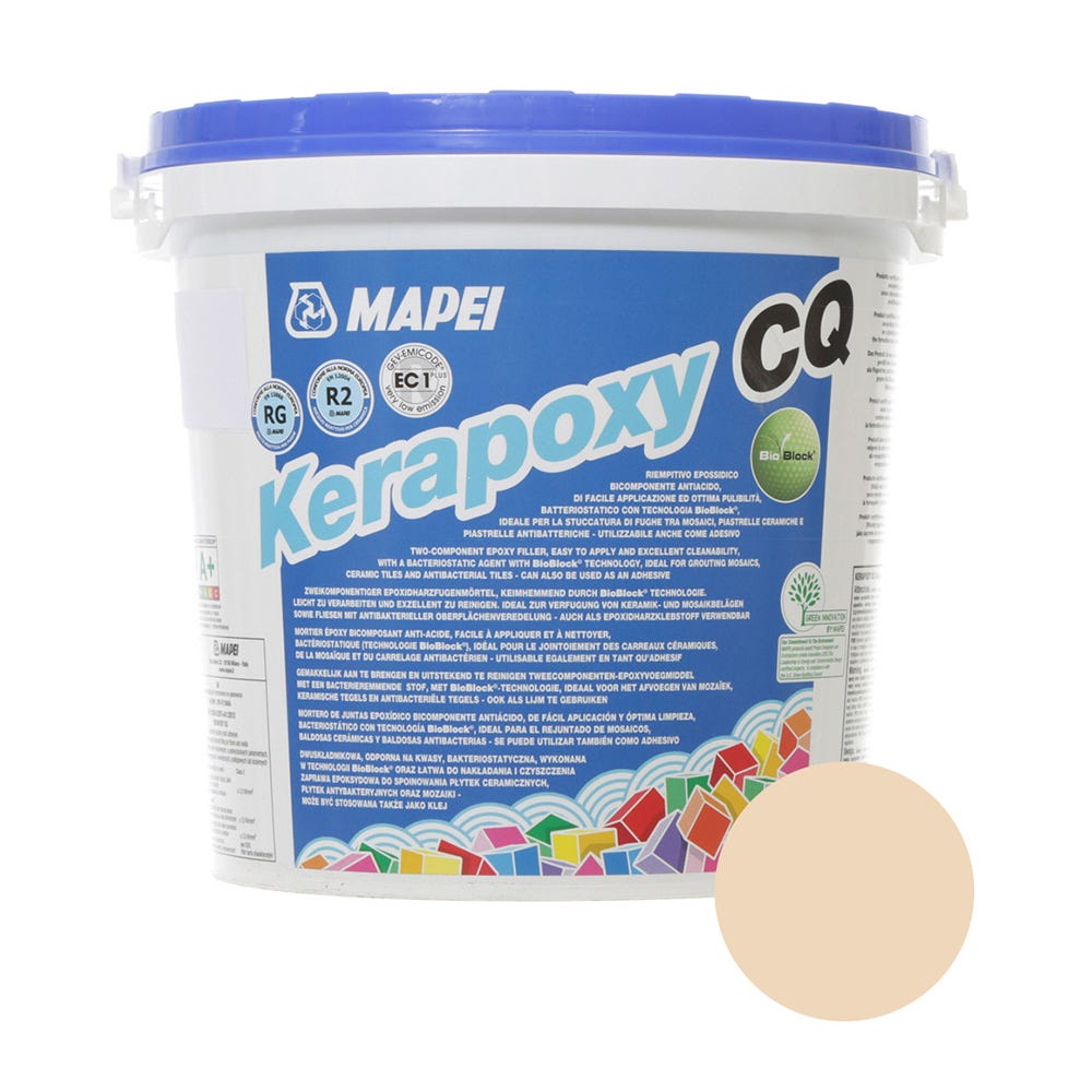 Mapei Kerapoxy CQ Beige 2000 (132) Two Part Epoxy Grout 1-10mm 3Kg