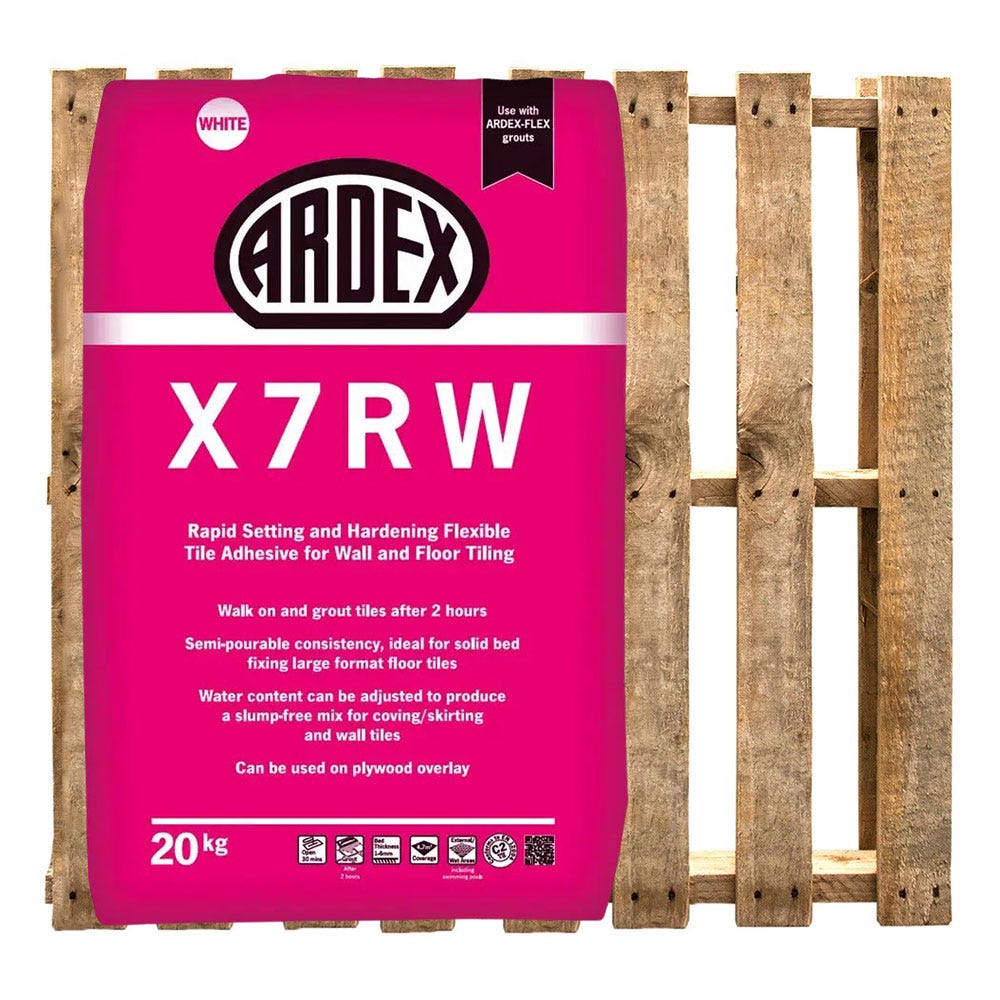 Ardex X7R Rapid Set Tile Adhesive 20Kg Pallet Of 50