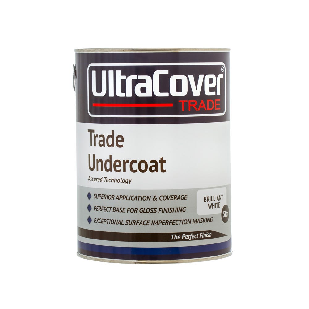 UltraCover Trade Undercoat Brilliant White 5L