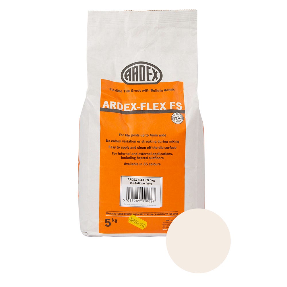 Ardex Flex FS Antique Ivory Tile Grout 5Kg