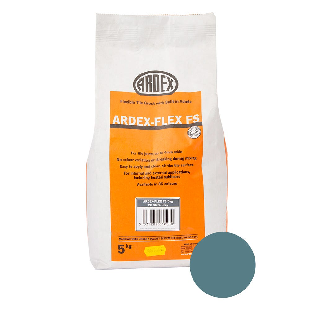 Ardex Flex FS Slate Grey Tile Grout 5Kg