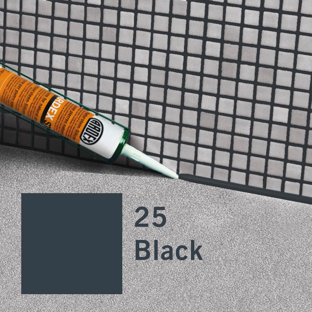 Ardex ST Innocent Black Silicone Sealant 310ml