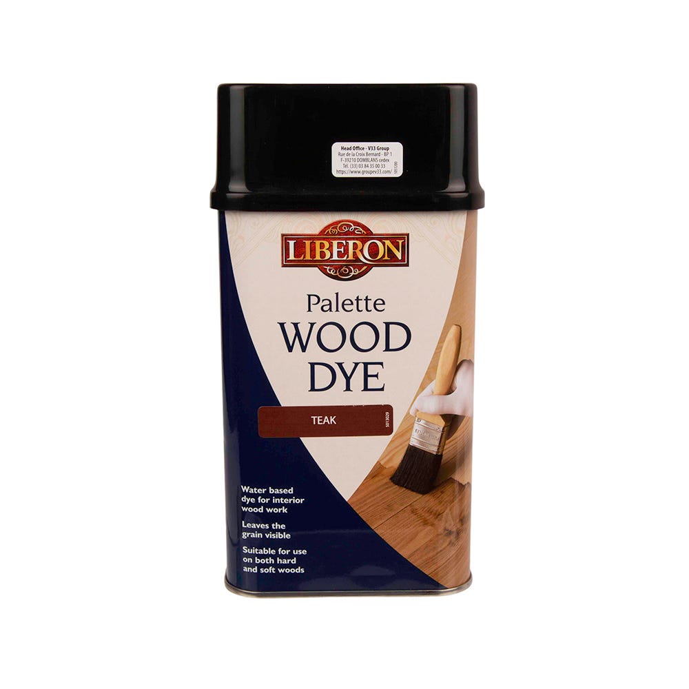 Liberon Palette Wood Dye Teak 500ml