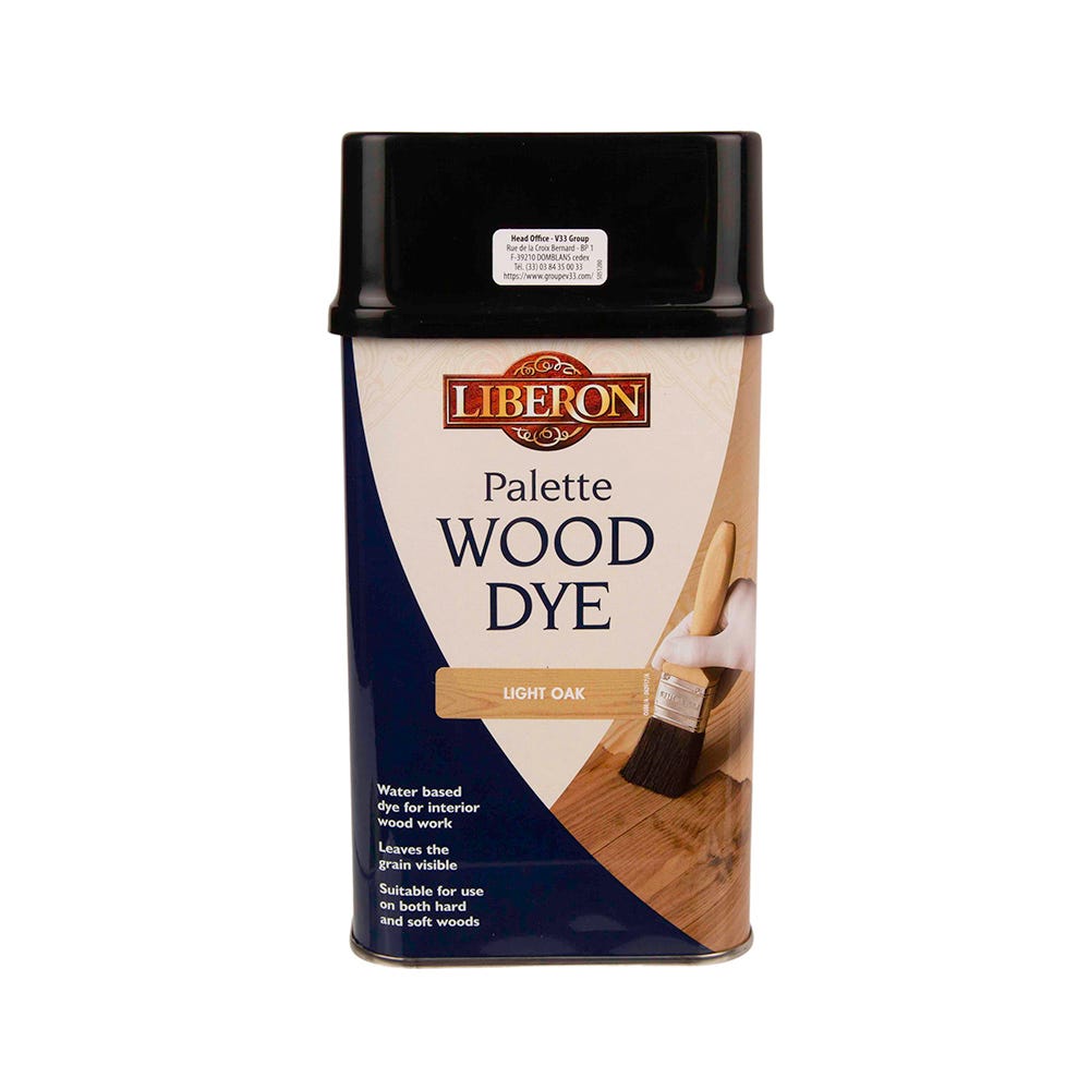 Liberon Palette Wood Dye Light Oak 500ml