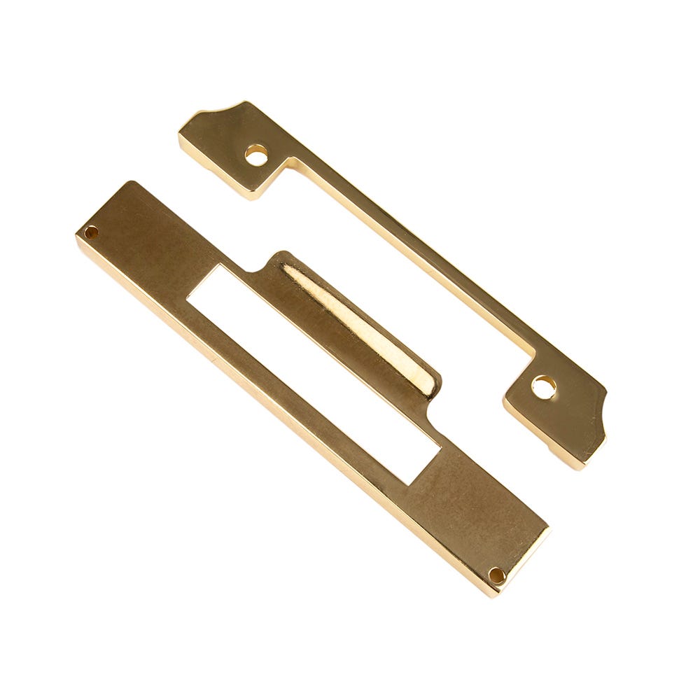 Rebate Set For 5 Lever Sash Lock Brass