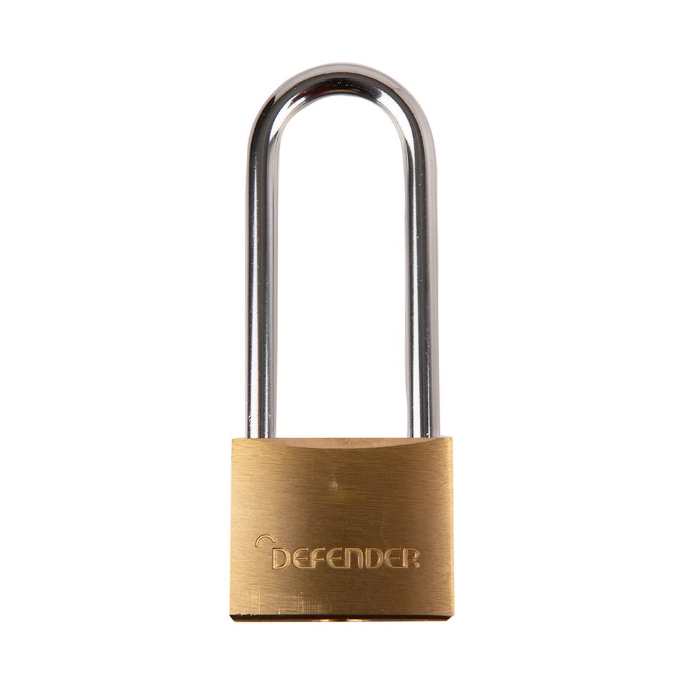 DFBP4/2.5 Squire Defender 40MM Brass Padlock With Long Shackle