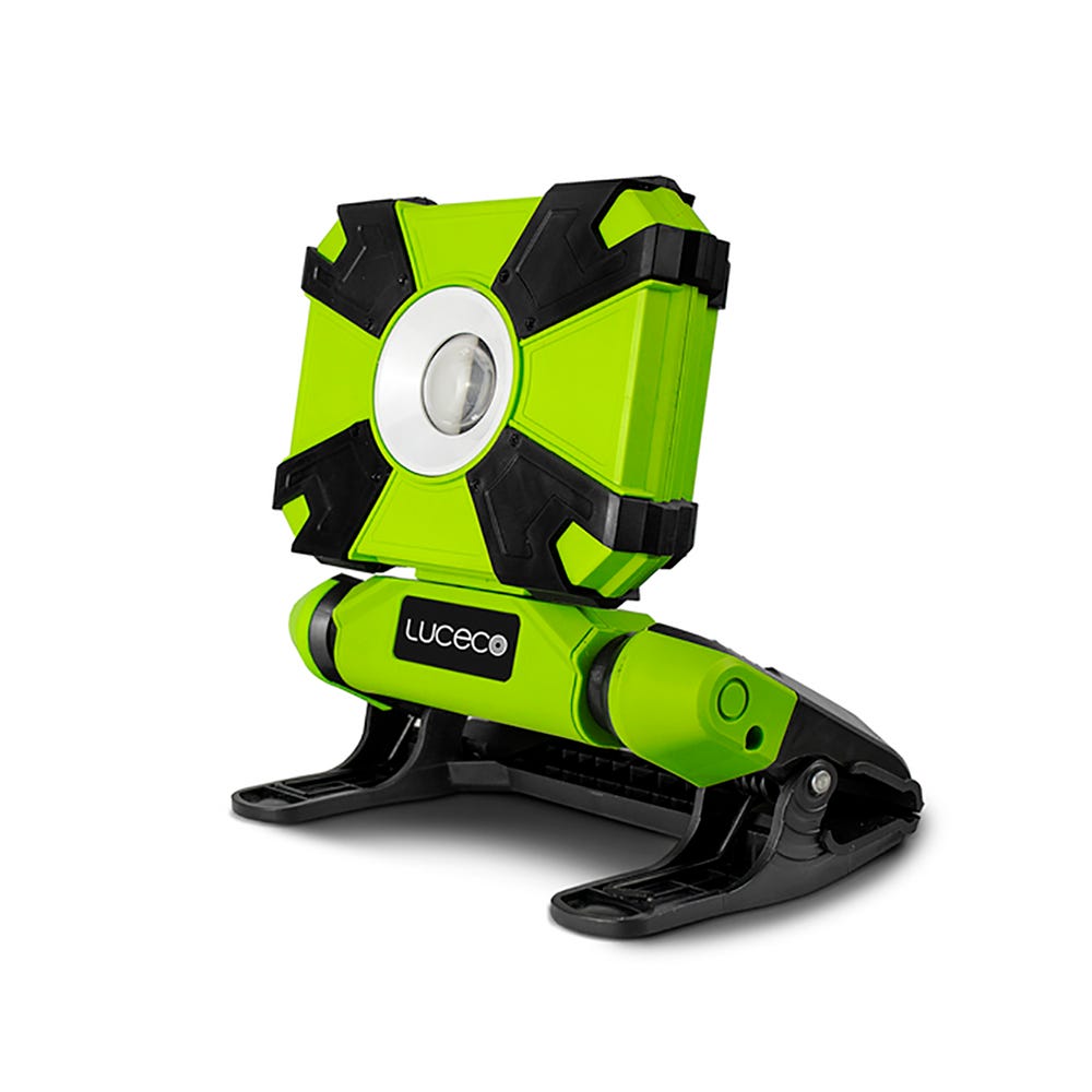 Luceco LED Rechargeable Clamp Work Light 9W LCWR9G60-01