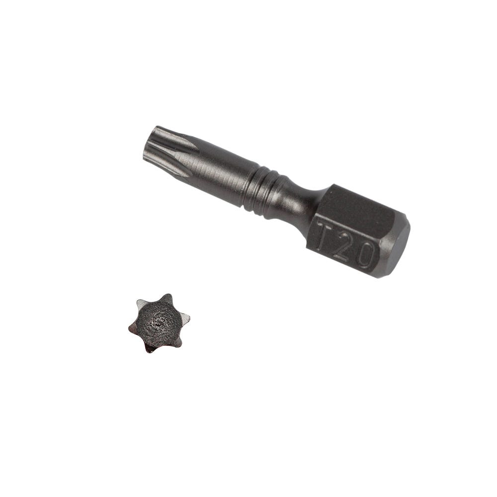 Optimaxx TX20 Torsion Impact Bit 25mm Pack of 5