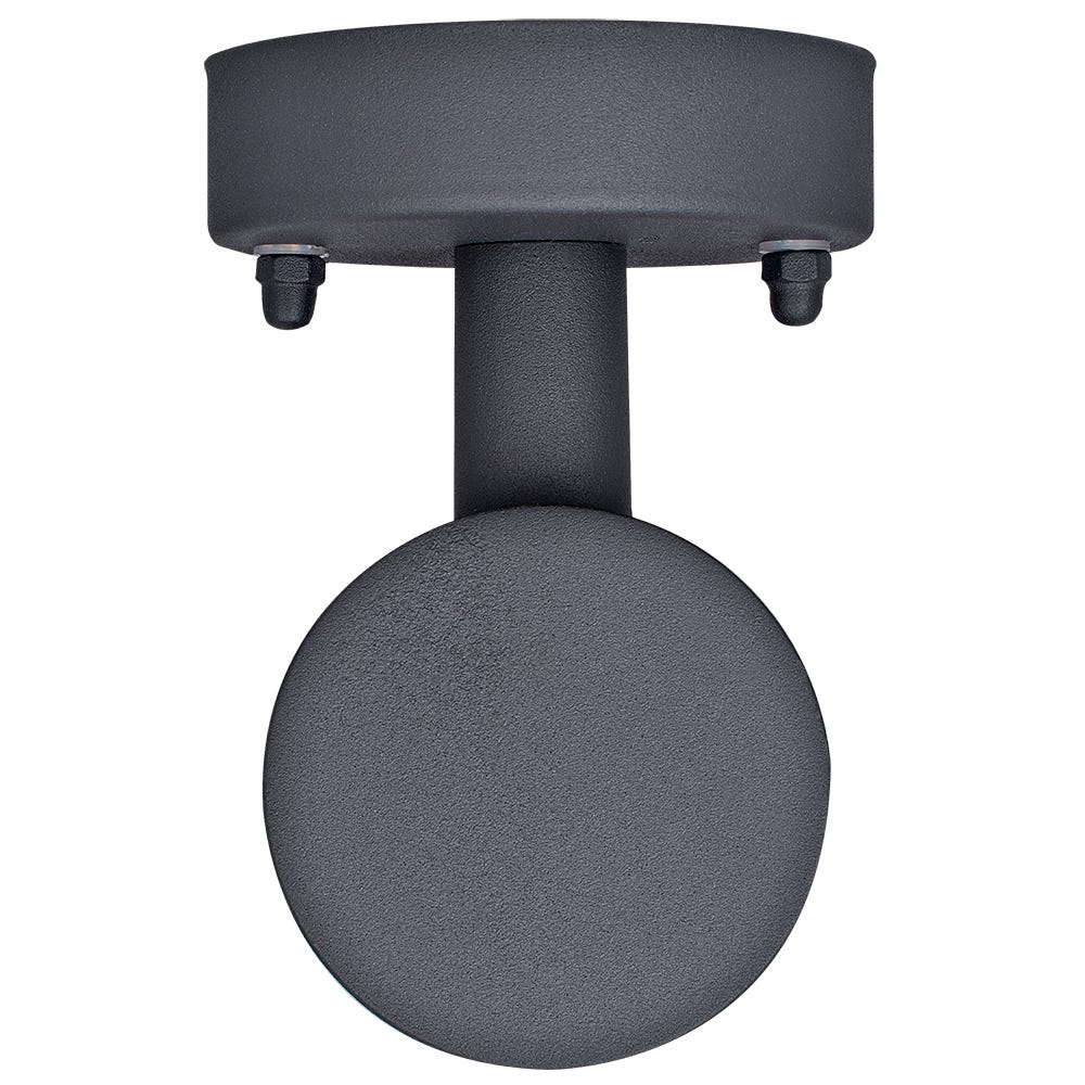 Luceco 35W IP54 GU10 Fixed Down Wall Light Slate Grey