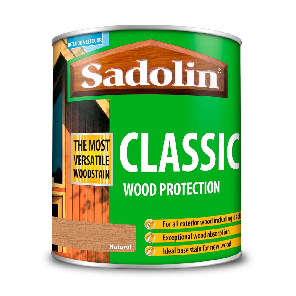 Sadolin Classic Woodstain Matt Natural