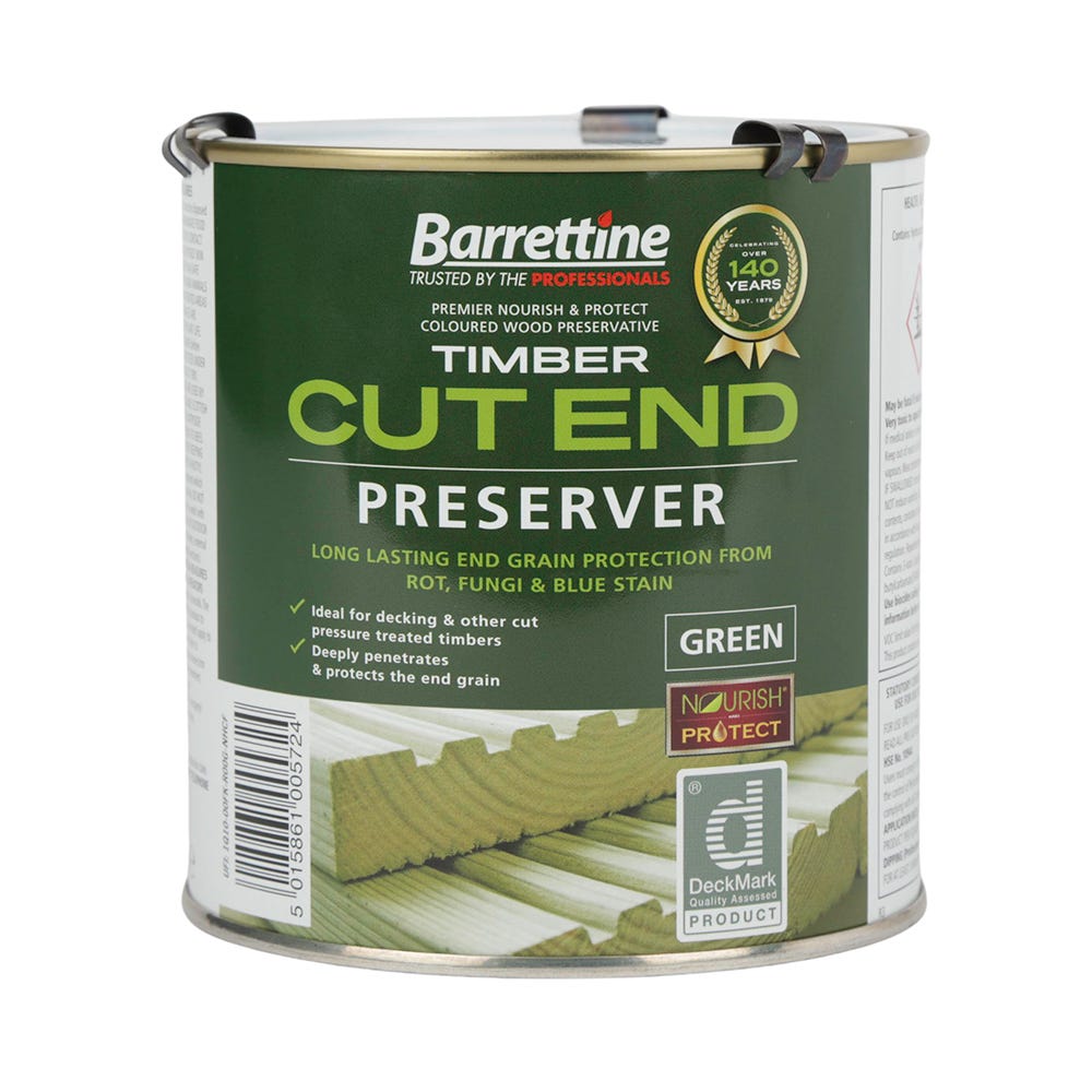 Barrettine Timber Cut End Preserver Green 1L