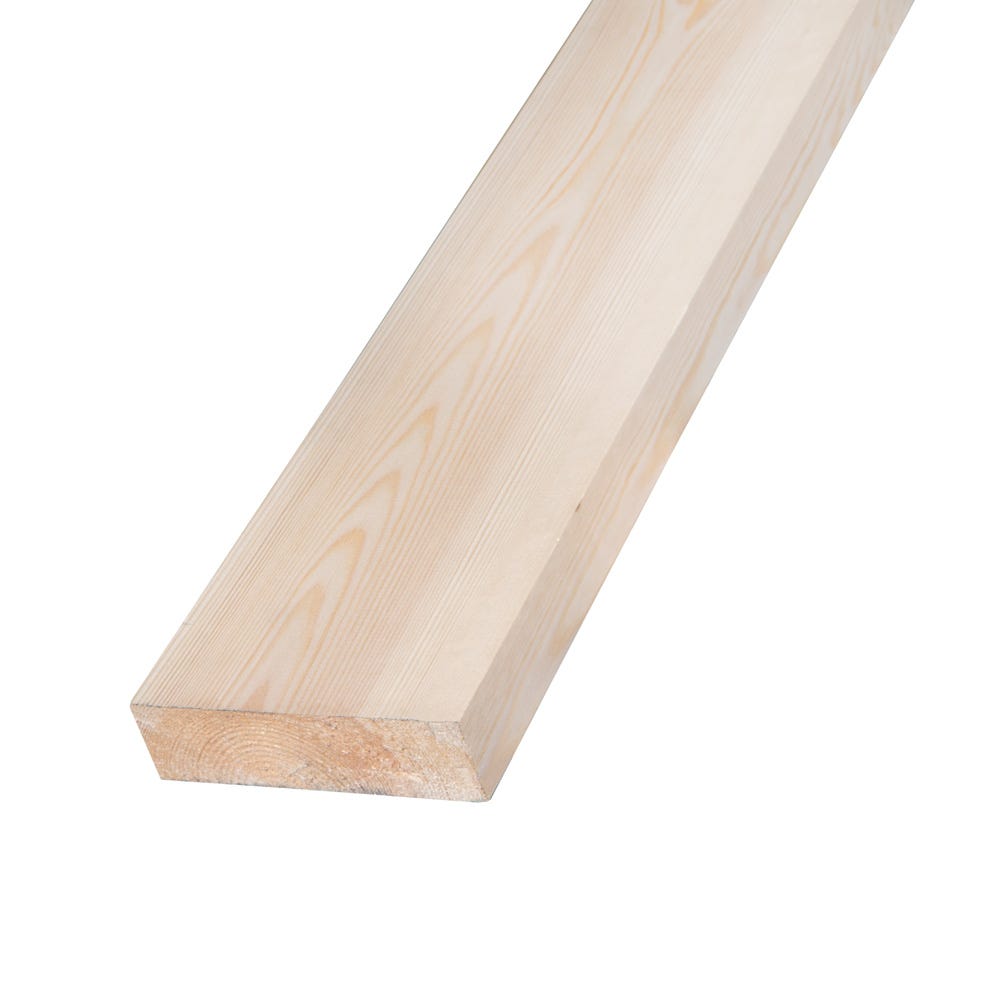 38mm x 125mm Planed Softwood PAR Timber (5'' x 1.5'') Finish 33mm x 119mm