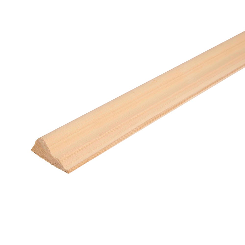25mm x 50mm Softwood Scotia Picture Rail (Finish 20.5mm x 44mm)