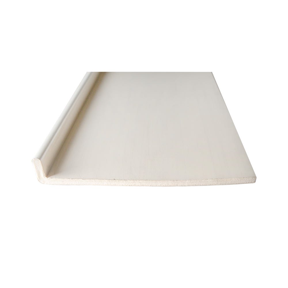 9mm x 225mm Primacell uPVC Fascia Board Single Leg 5000mm White