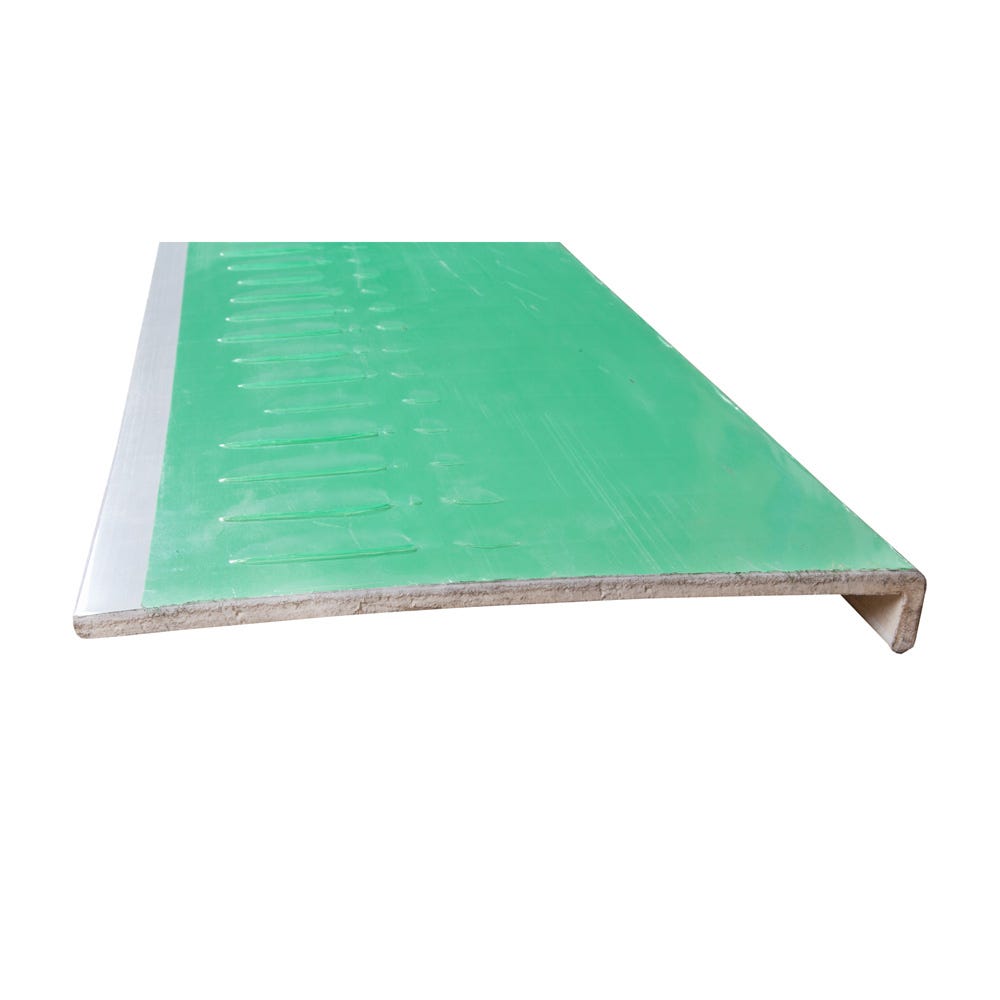 9mm x 300mm Primacell uPVC Fascia Board Single Leg 5000mm White