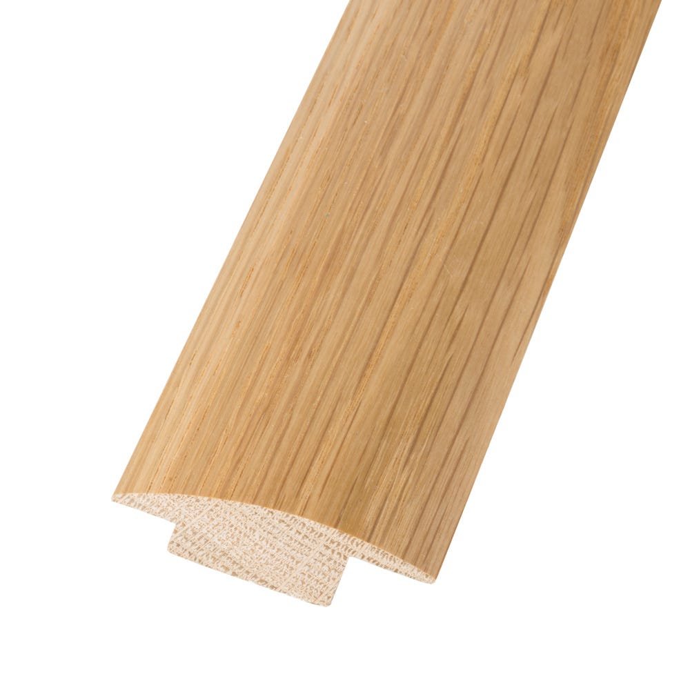 Solid Oak Semi Ramp Profile 15mm Floors Lacquered 0.9m