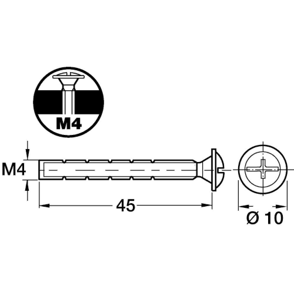 Handle Screw | Kitchen Handles | Builder Depot