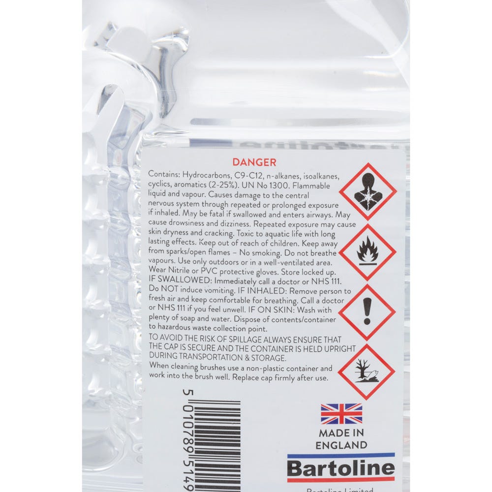 Bartoline Turpentine Substitute 2L