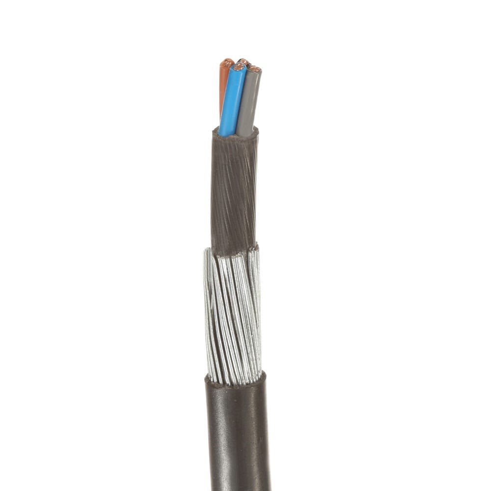 4mm 4 Core Armoured Cable Per Metre SWA XLPE