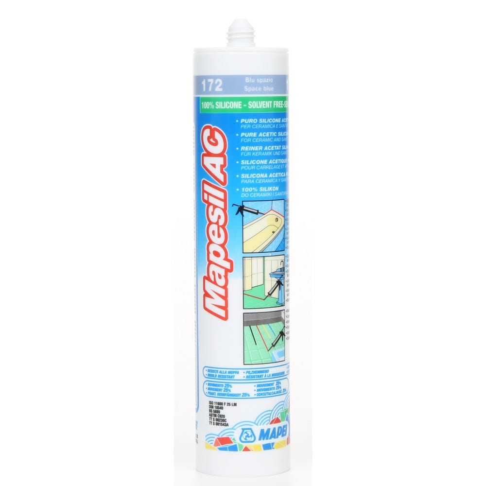 Mapei Mapesil AC Space Blue (172) Silicone Sealant 310ml