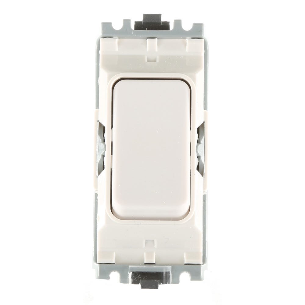 MK 20A Grid Switch Module 1 Way Push to Make K4910WHI