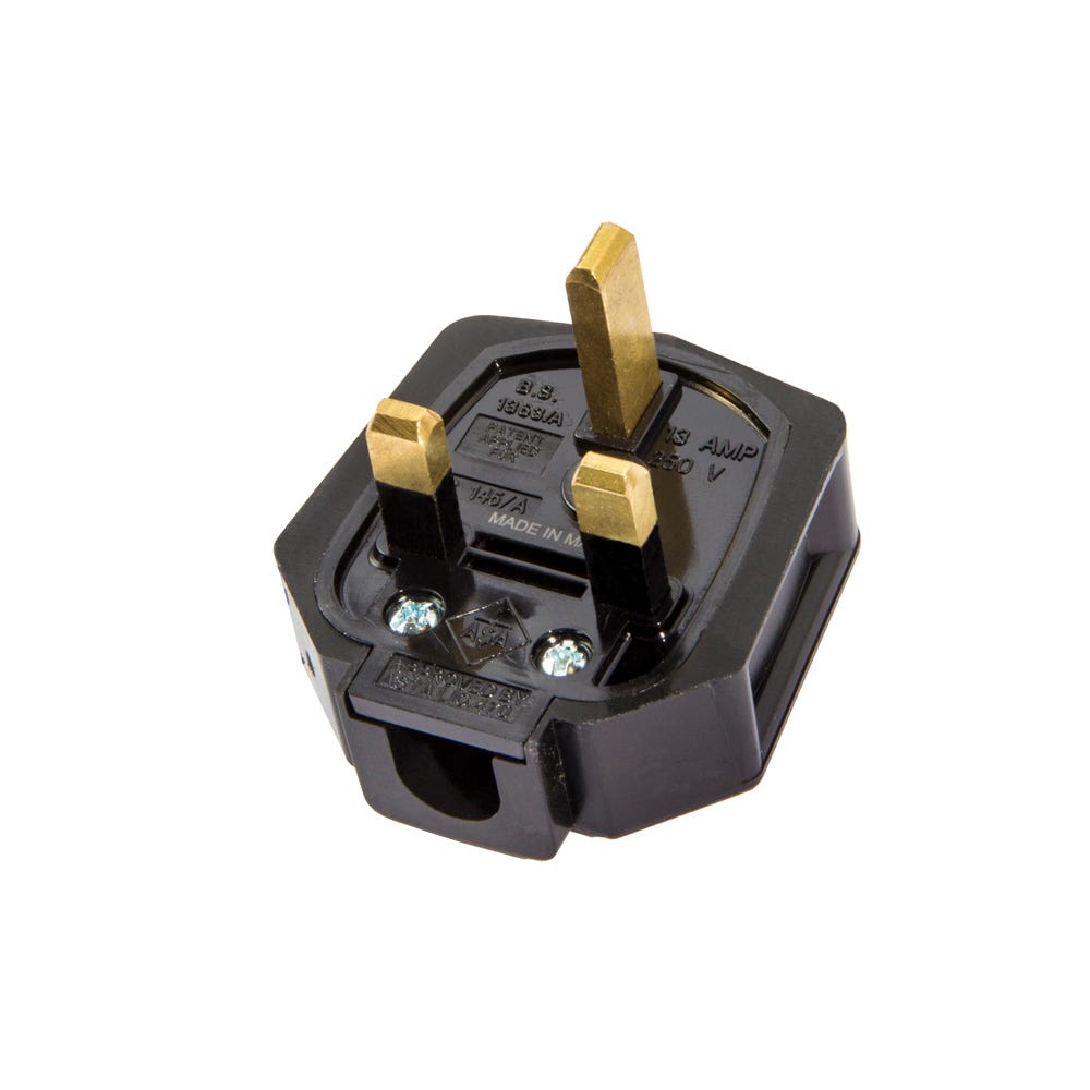 MK 13A Rubber Plug Black PF133BLK