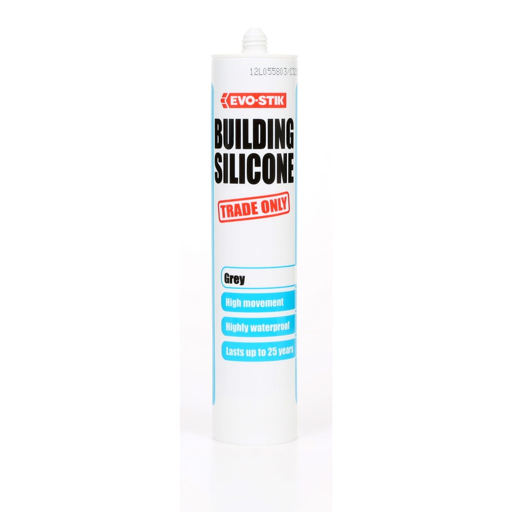 Evo-Stik Building Silicone Grey 310ml