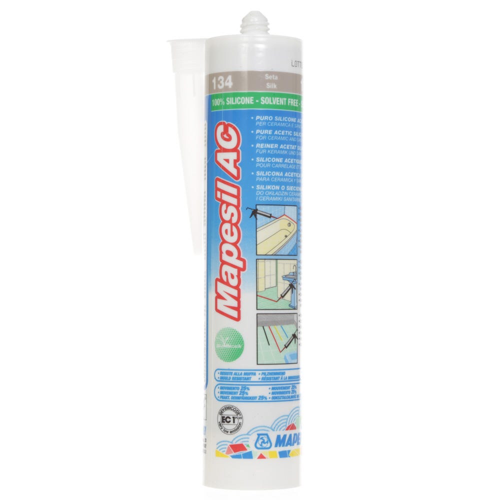 Mapei Mapesil AC Silk (134) Silicone Sealant 310ml