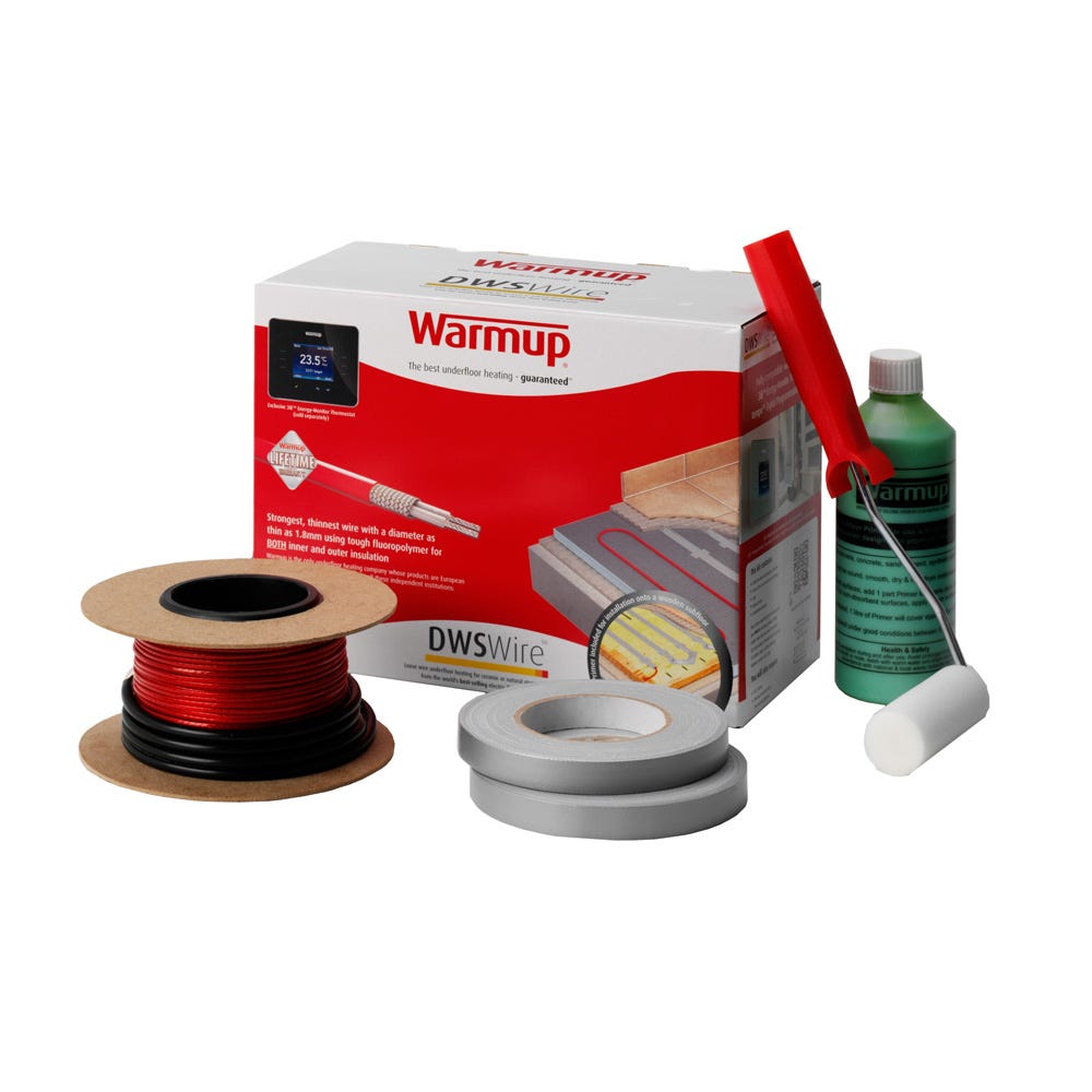 Warmup Loose Wire Electric Underfloor Heating Kit 3.4m²